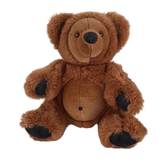 Blue Bell Bear | Toys | Vtg Blue Bell Bear 997 Brown Bear Plush Jointed ...